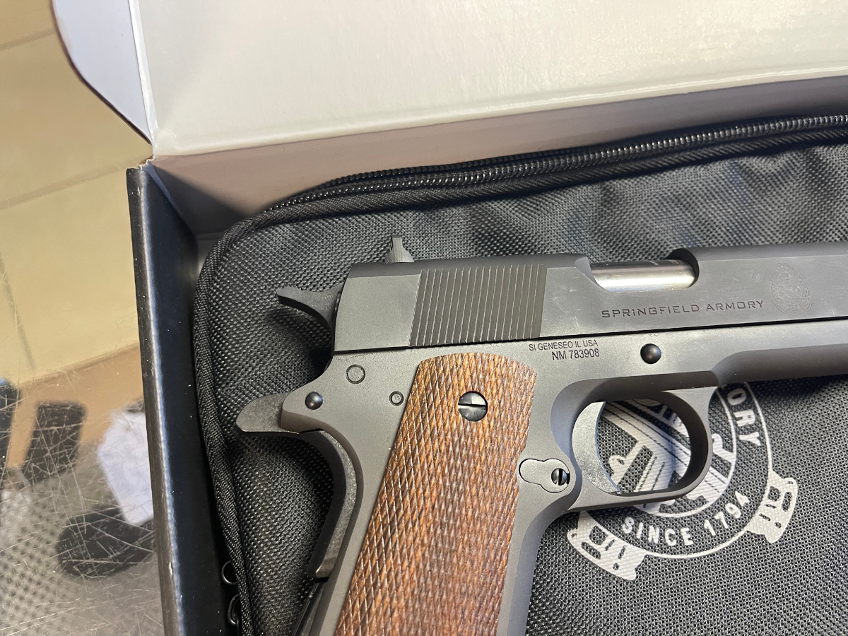 Springfield Armory 1911 Mil-Spec Legacy 5 Inch Barrel 7+1 Capacity ...