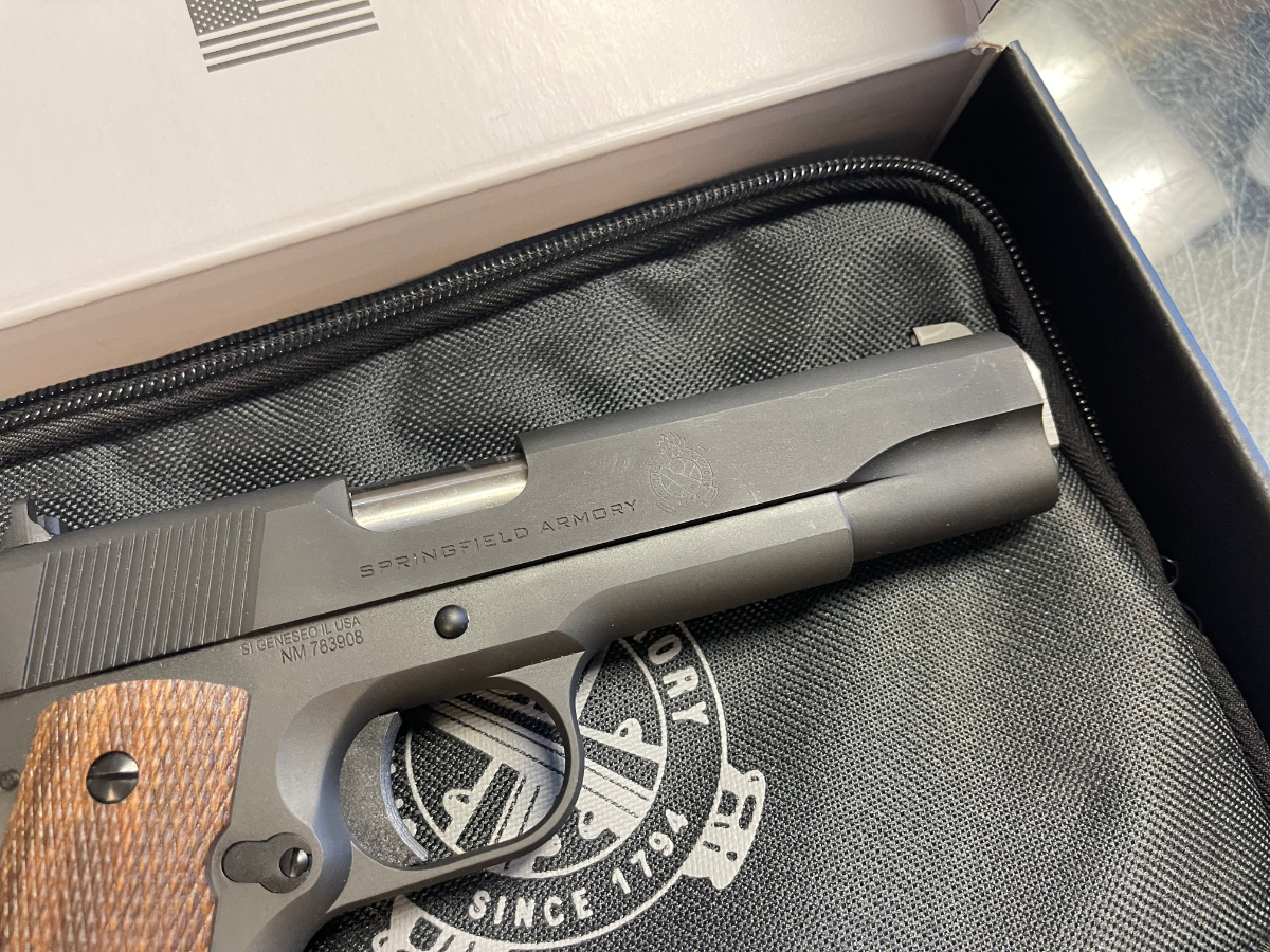 Springfield Armory 1911 Mil-Spec Legacy 5 Inch Barrel 7+1 Capacity ...