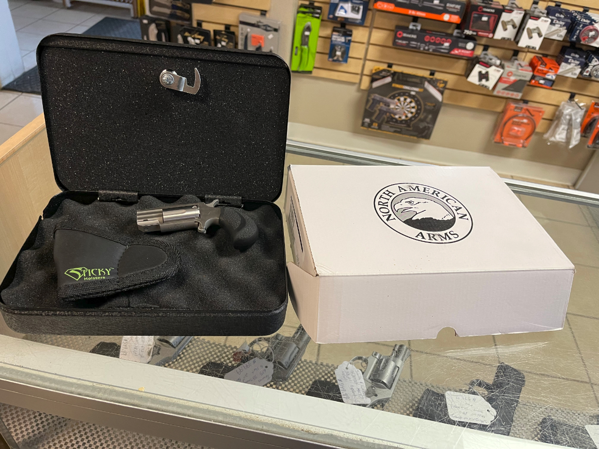 North American Arms Pug 1 Inch Barrel 5rd Capacity Cylinder Overall ...