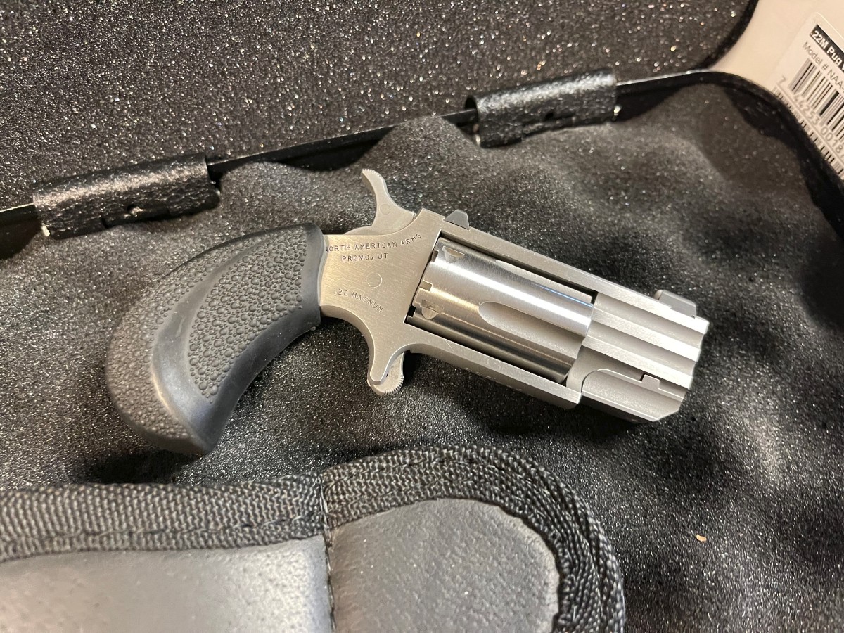 North American Arms Pug 1 Inch Barrel 5rd Capacity Cylinder Overall ...