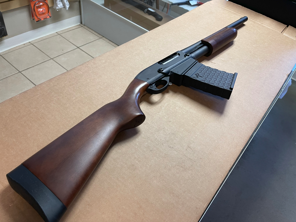 Remington Model 870dm Pump Action Shotgun 18.5 Inch Barrel 6 Rounds ...