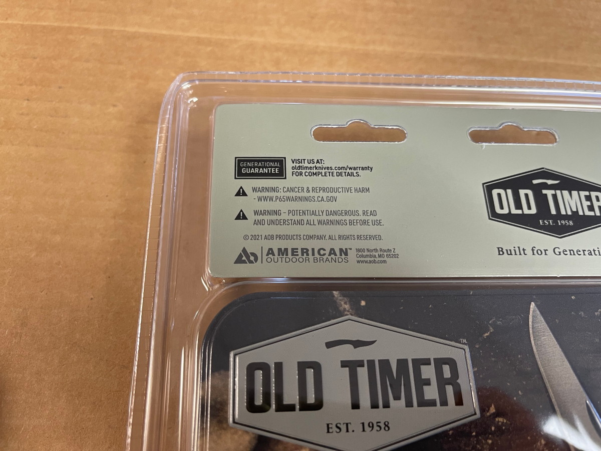 Schrade Old Timer Folder W/ Lighter & Cigar Cutter Limited Edition Tin New For Sale at ...