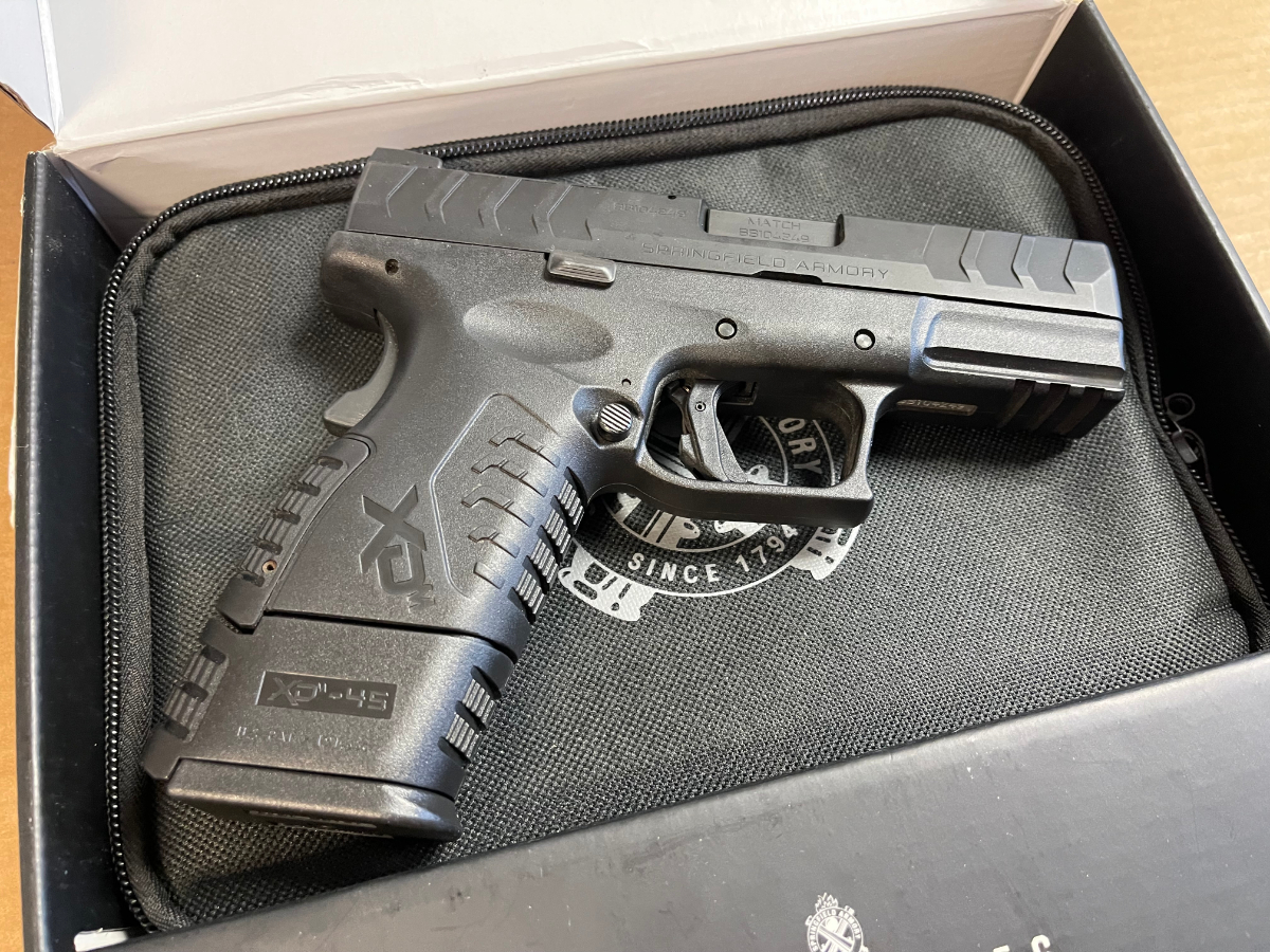 Springfield Armory Xd-M Elite Compact Osp 3.80 Inch Barrel 12+1 Capacity Serrated/Optic Cut ...