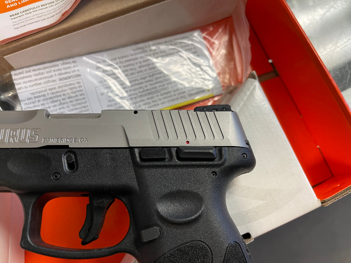 Taurus G2C 3.20 Inch Barrel 12+1 Capacity Black Finish Picatinny Rail ...