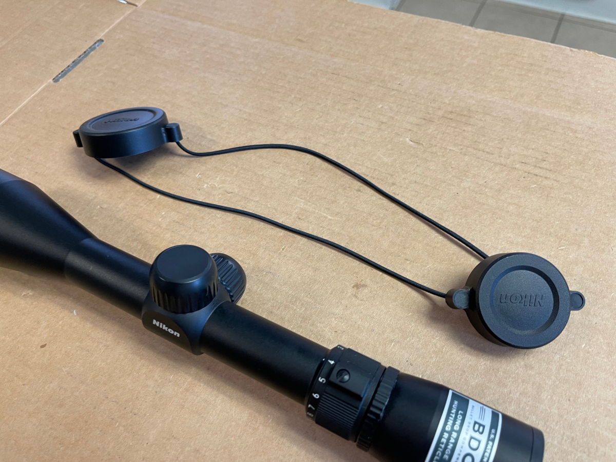 Nikon Buckmasters Ii 3-9x40 Rifle Scope With Lens Covers Bdc Reticle ...