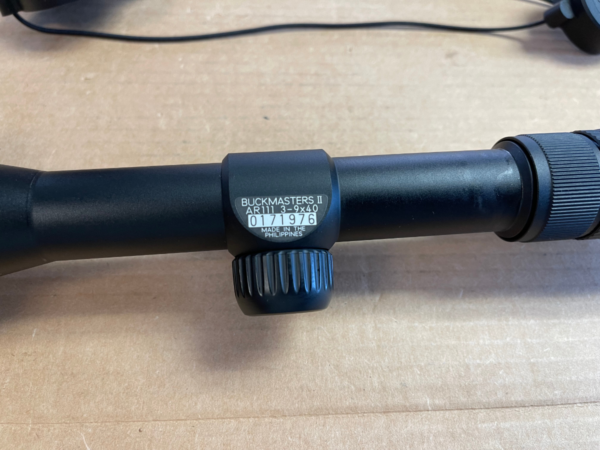 Nikon Buckmasters Ii 3-9x40 Rifle Scope With Lens Covers Bdc Reticle ...