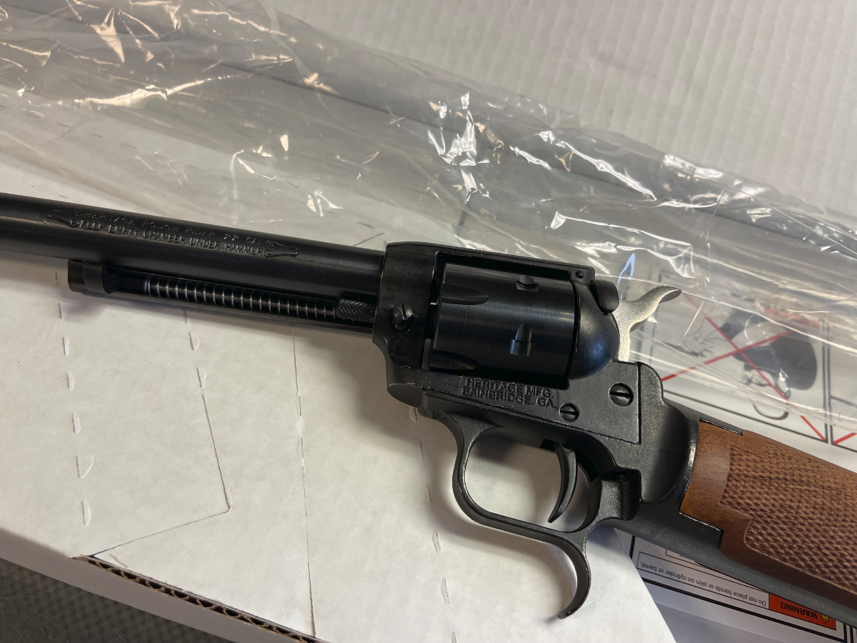 Heritage Rough Rider Rancher 6rd Capacity 16.12 Inch Barrel Walnut ...