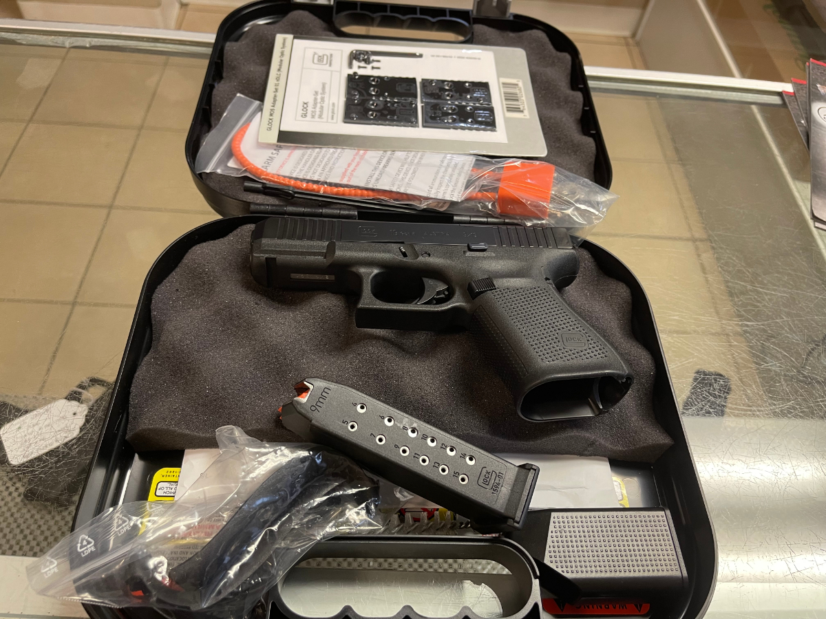 G19 Gen5 Compact Mos 4.02 Inch Glock Marksman Barrel 15+1 Mos Cuts Ndlc ...