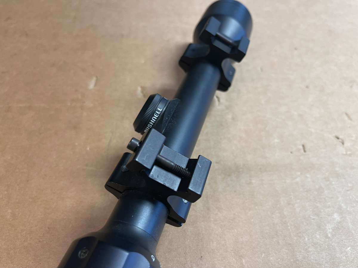 BUSHNELL TROPHY RIFLE SCOPE 3-9X40 WITH RINGS AND LENS COVERS NICE ...