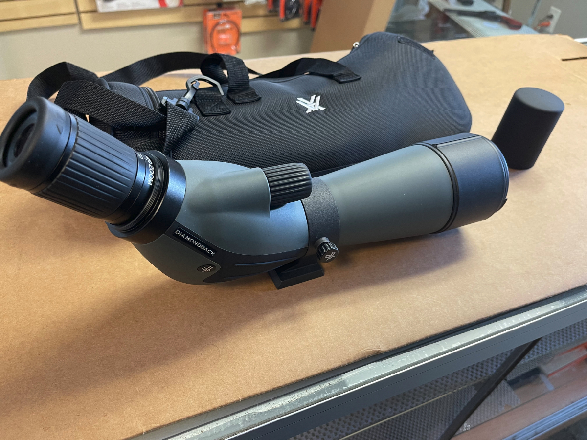 Vortex Diamondback 20-60x60 Spotting Scope With Neoprene Case Nice For ...