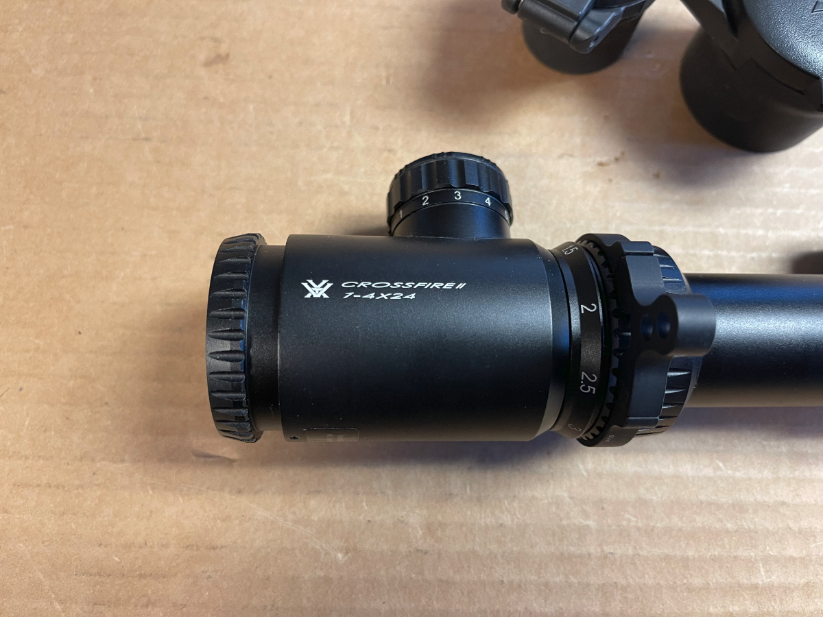 Vortex Crossfire Ii 1-4x24 Illuminated Rifle Scope In Great Condition ...