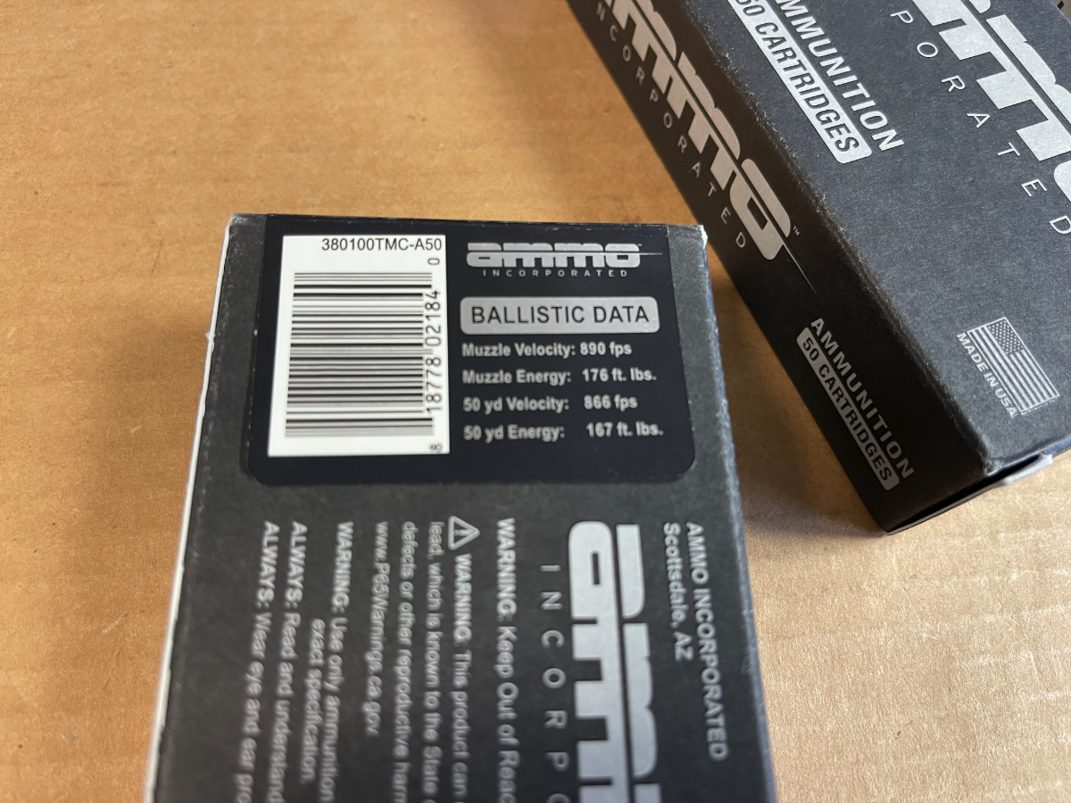 200 Rounds Ammo Inc Signature 380 Acp 100 Gr 890 Fps New In Boxes .380 ...
