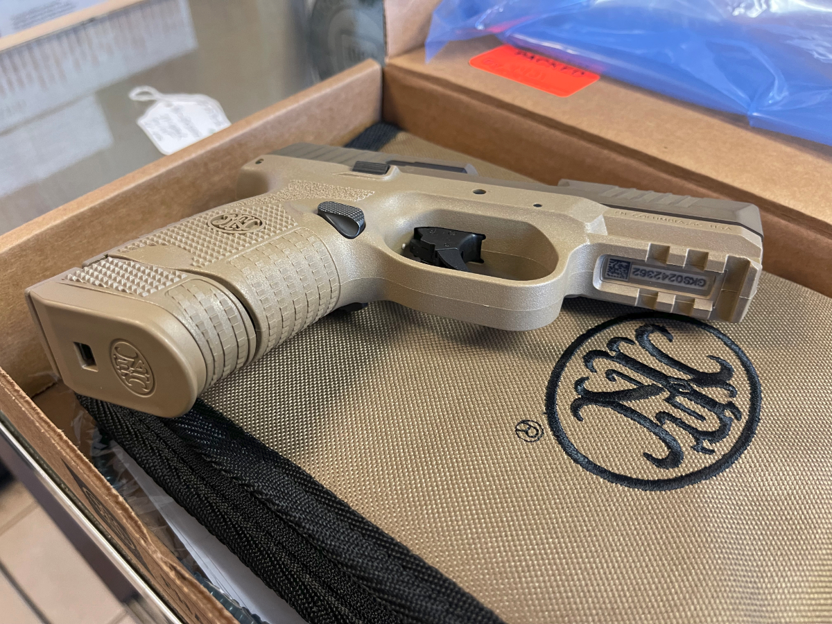 Fn 509 Compact 3.70 Inch Barrel 12+1, 15+1, Flat Dark Earth Stainless ...