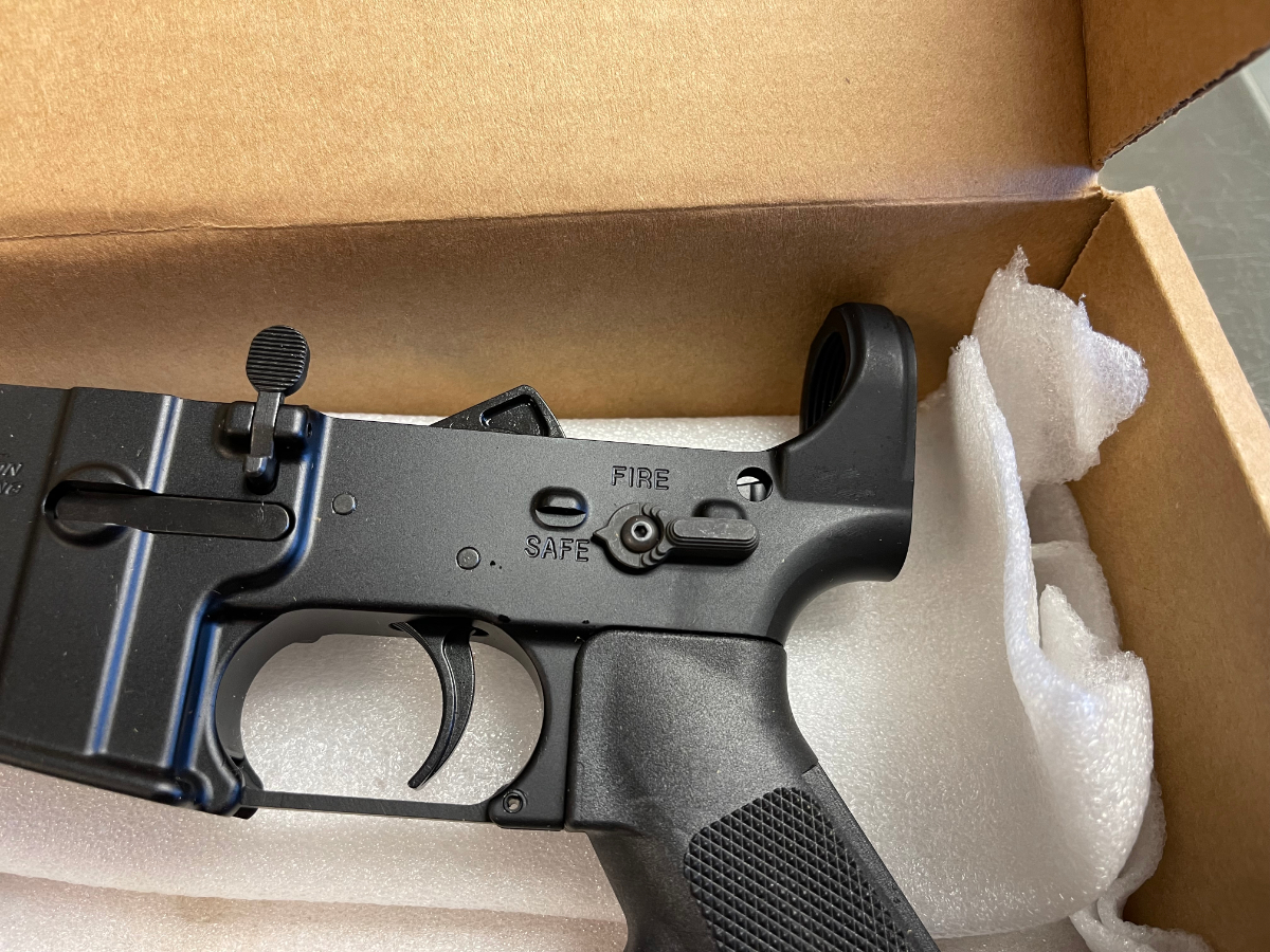 Anderson AM-15 Assembled Lower Receiver Featuring Ambidextrous Safety ...