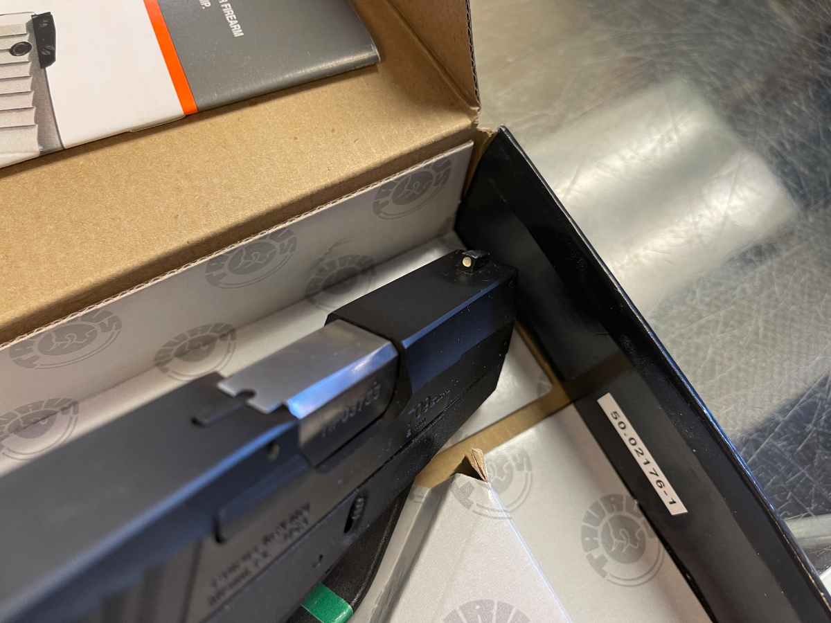 Taurus Model 709 Slim Semi-Auto Pistol 3.2 Inch Barrel Black Finish One ...