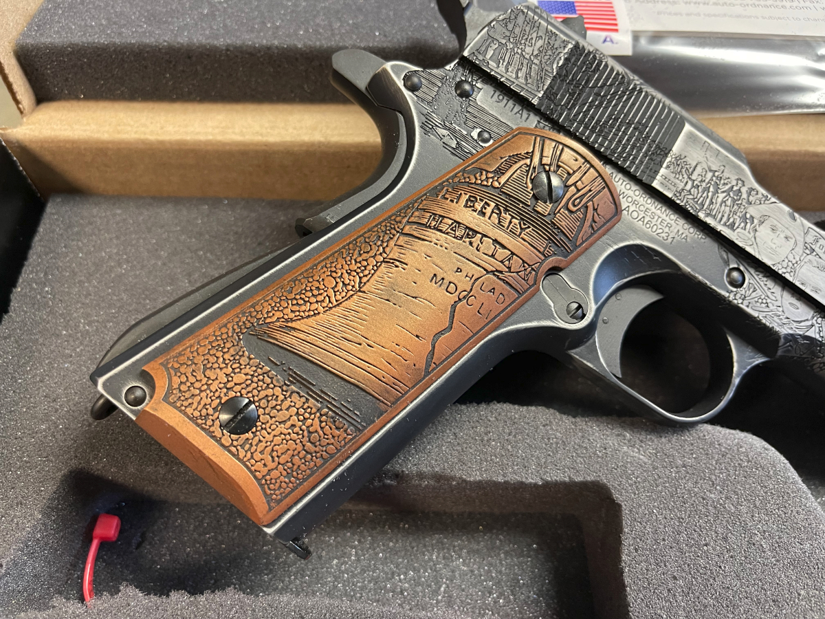 Auto-Ordnance 1911 Revolution 5 Inch 7+1 Distressed Midnight Blue ...