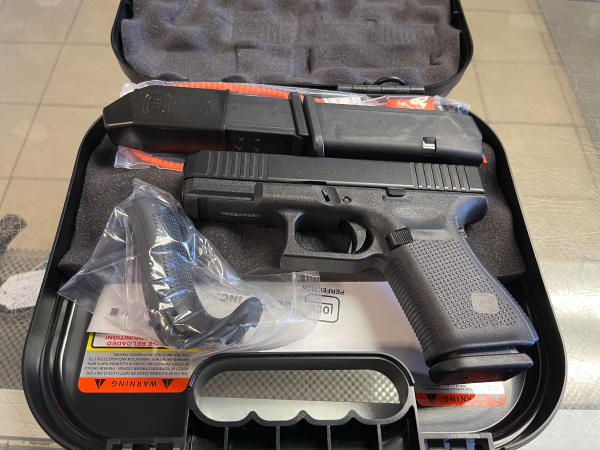 G23 Gen5 Compact 4.02 Inch Glock Marksman Barrel 13+1 Modular Backstrap ...