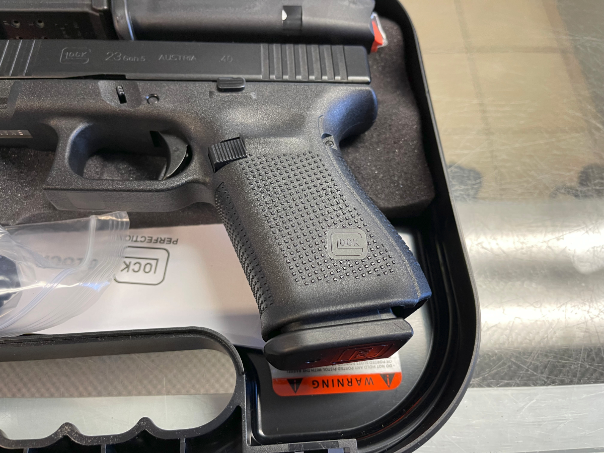 G23 Gen5 Compact 4.02 Inch Glock Marksman Barrel 13+1 Modular Backstrap ...