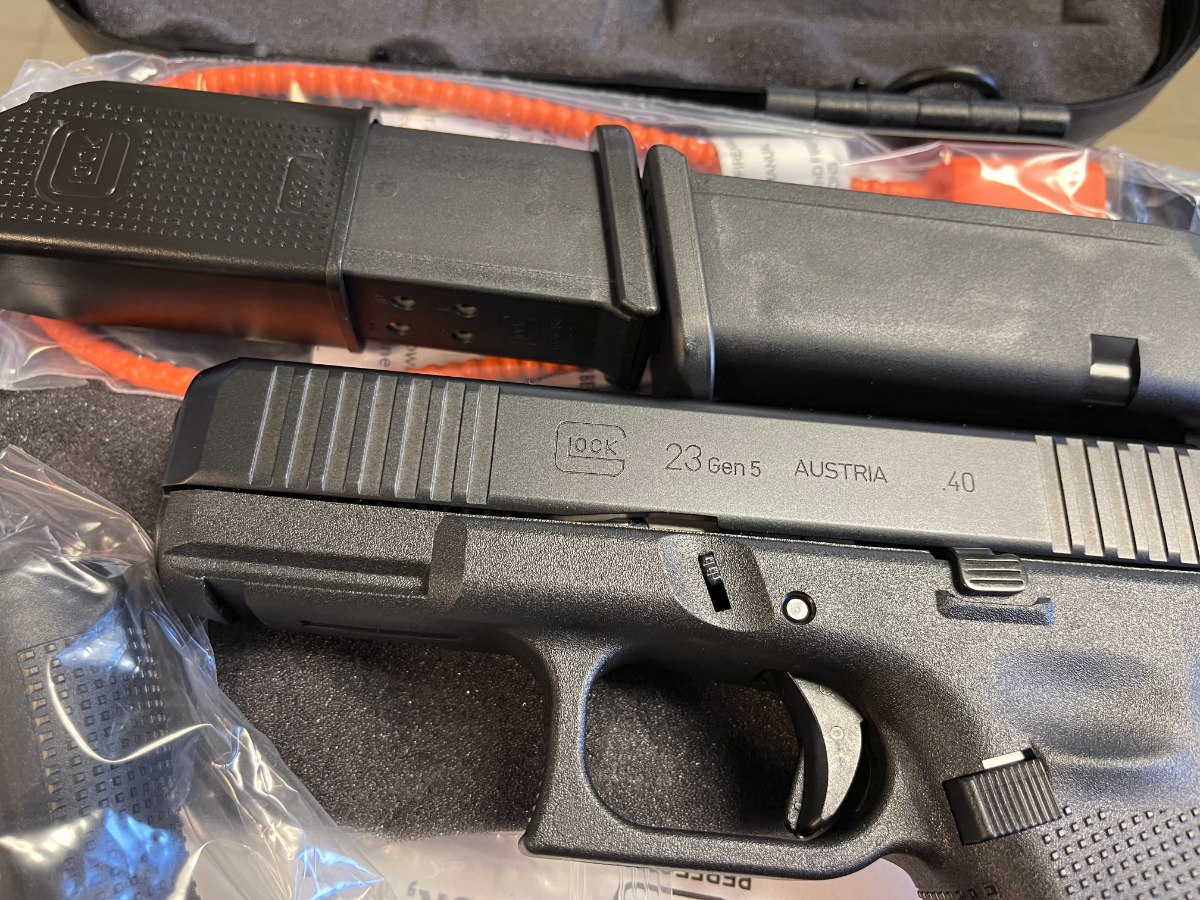 G23 Gen5 Compact 4.02 Inch Glock Marksman Barrel 13+1 Modular Backstrap ...