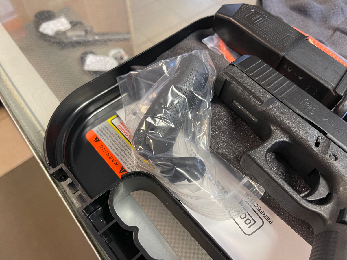 G23 Gen5 Compact 4.02 Inch Glock Marksman Barrel 13+1 Modular Backstrap ...