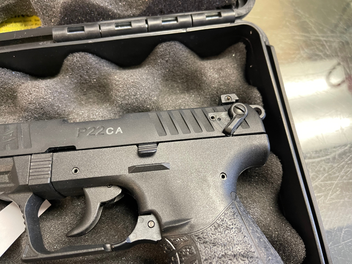 Walther P22 3.42 Inch Barrel 10+1 Polymer Frame Picatinny Rail Black ...