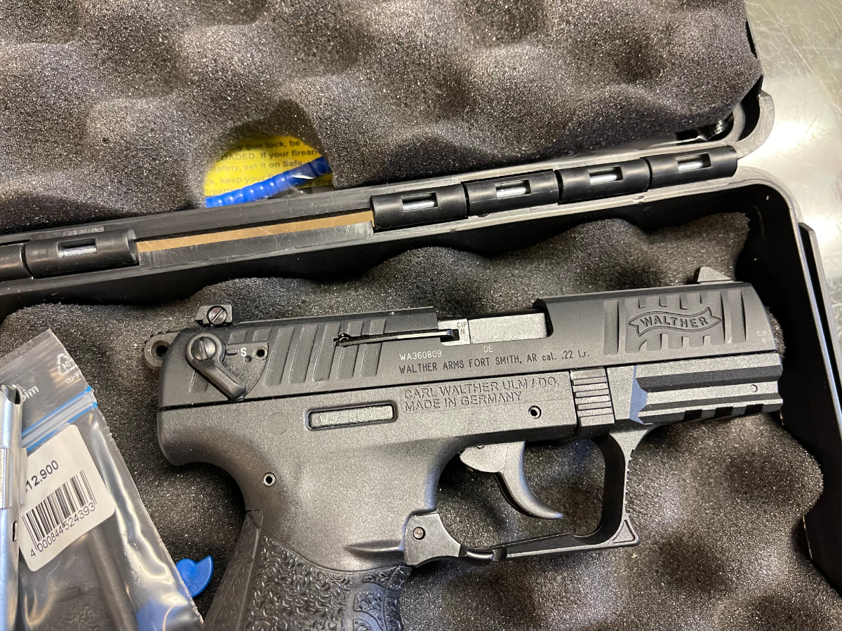 Walther P22 3.42 Inch Barrel 10+1 Polymer Frame Picatinny Rail Black ...