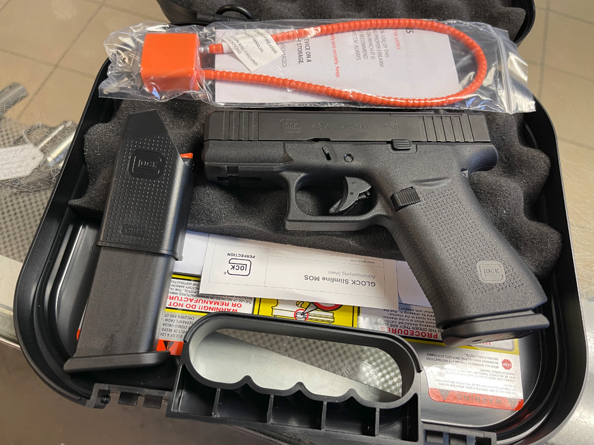 G43x Sub Compact Mos 3.41 Inch Glock Marksman Barrel 10+1 Safe Action ...