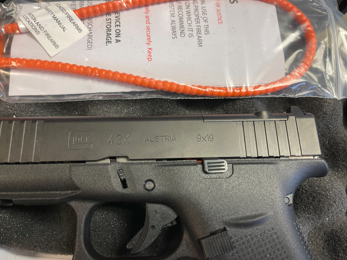 G43x Sub Compact Mos 3.41 Inch Glock Marksman Barrel 10+1 Safe Action ...