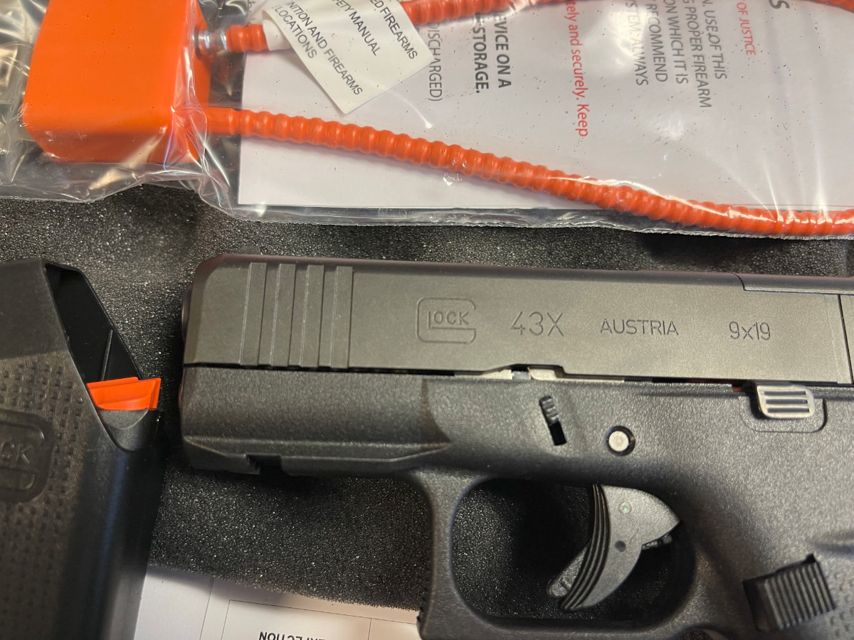 G43x Sub Compact Mos 3.41 Inch Glock Marksman Barrel 10+1 Safe Action ...