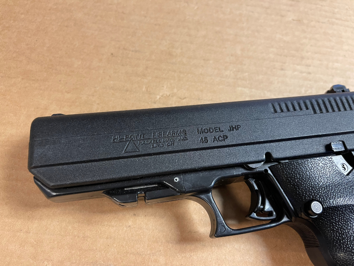 Hi Point Model Jhp Caliber With 4.50 Inch Barrel Picatinny Rail Frame 9 ...