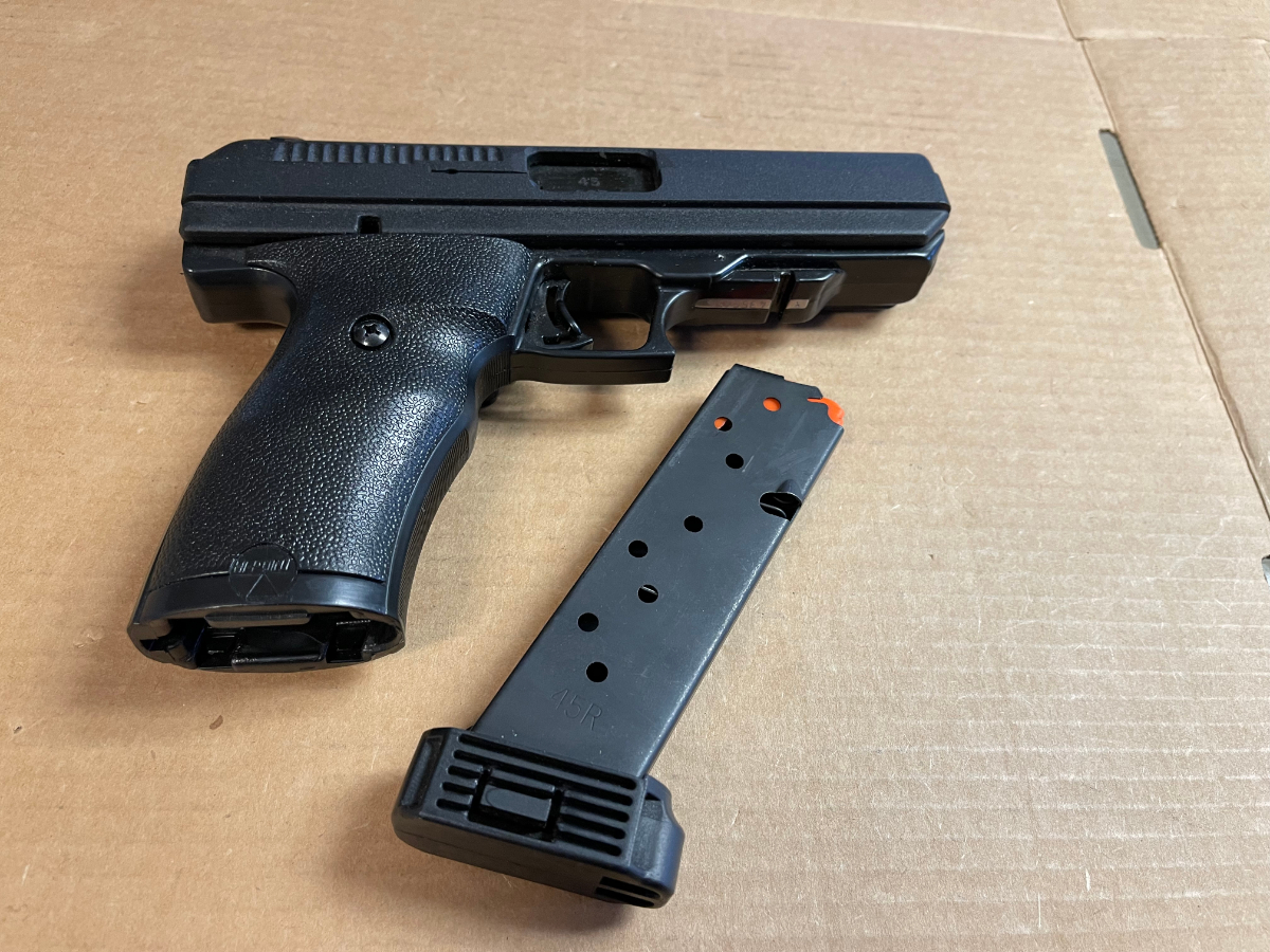 Hi Point Model Jhp Caliber With 4.50 Inch Barrel Picatinny Rail Frame 9 ...