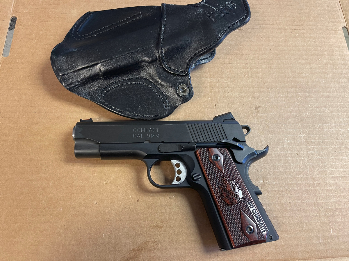 Springfield Armory Model 1911 Range Officer Compact 4 Inch Bull Barrel ...