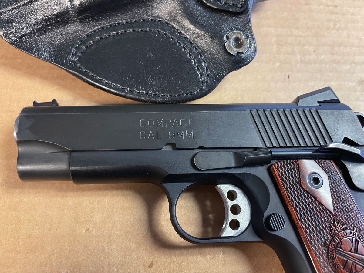 Springfield Armory Model 1911 Range Officer Compact 4 Inch Bull Barrel ...