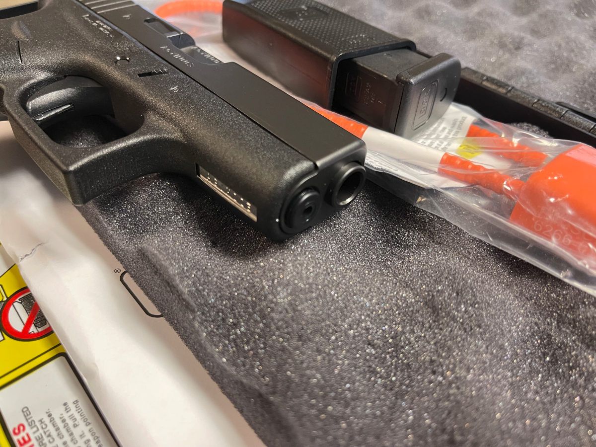 Glock Model G42 Sub Compact 3.25 Inch Barrel 6+1 Safe Action Trigger ...