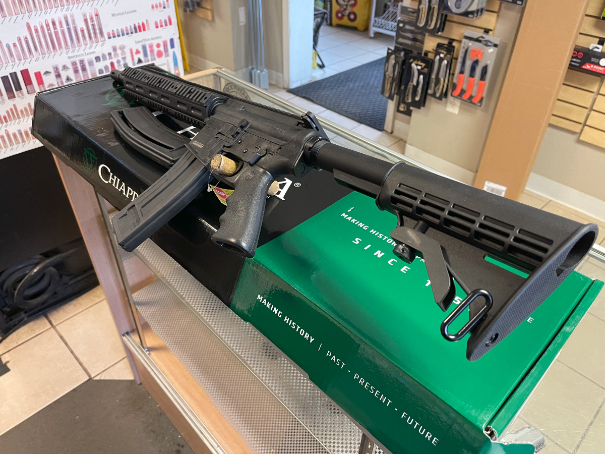 Chiappa MFOUR-22 GEN II PRO RIFLE 11.8 INCH QUAD TWO 28RND (BLACK) 16 ...