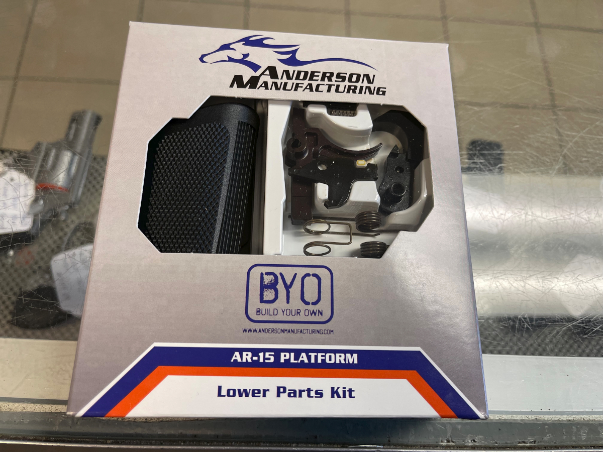 ANDERSON Complete Lower Parts Kit with Pistol Grip Milspec AR15 FACTORY ...