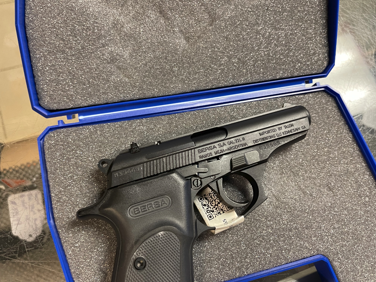 Bersa T22m Thunder 10+1 3.50 Inch Barrel Aluminum Frame Manual Safety ...