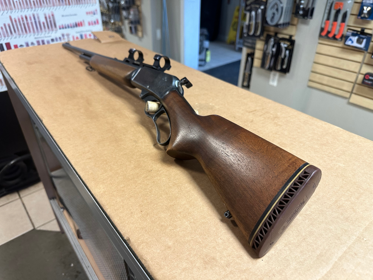 Marlin (Jm) 336a Lever Action 24 Inch Barrel Wood Stock "Waffle Top ...