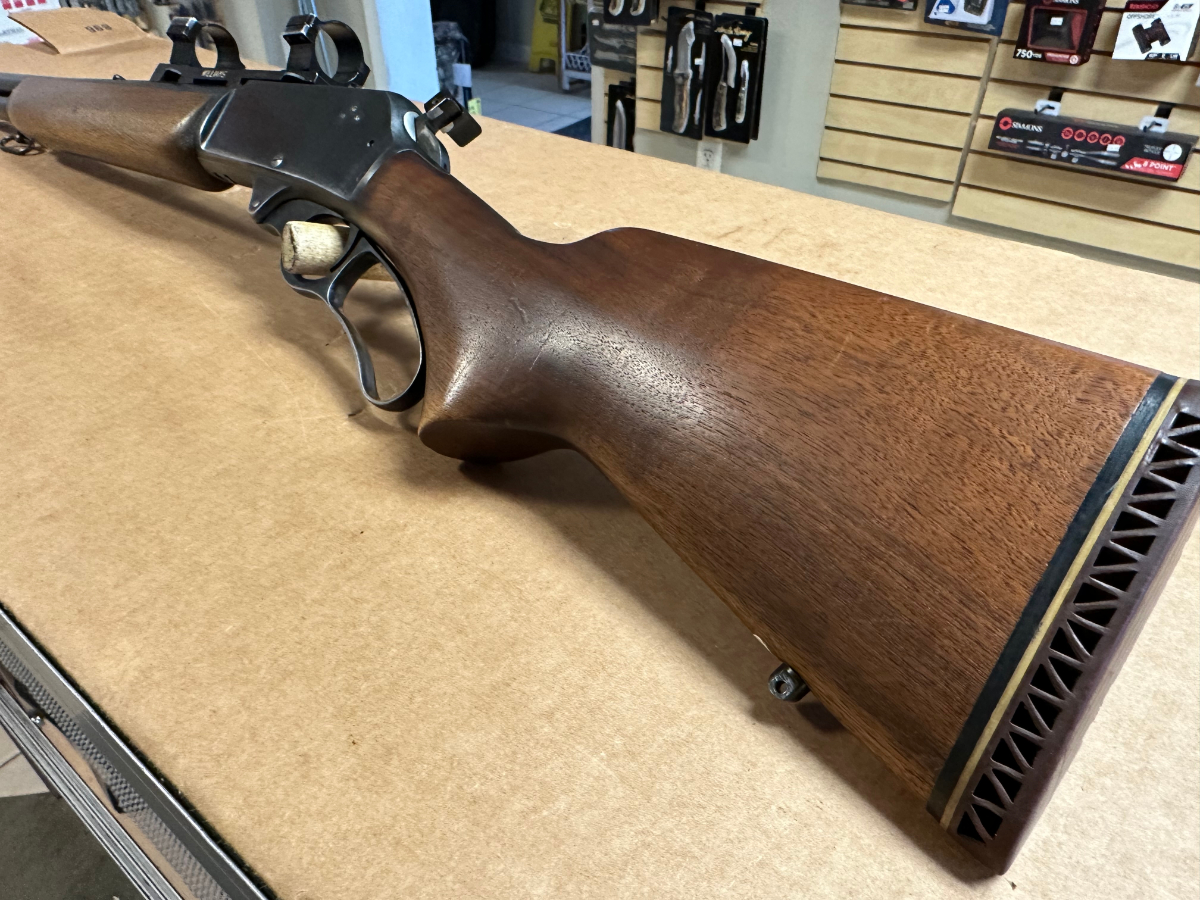 Marlin (Jm) 336a Lever Action 24 Inch Barrel Wood Stock "Waffle Top ...