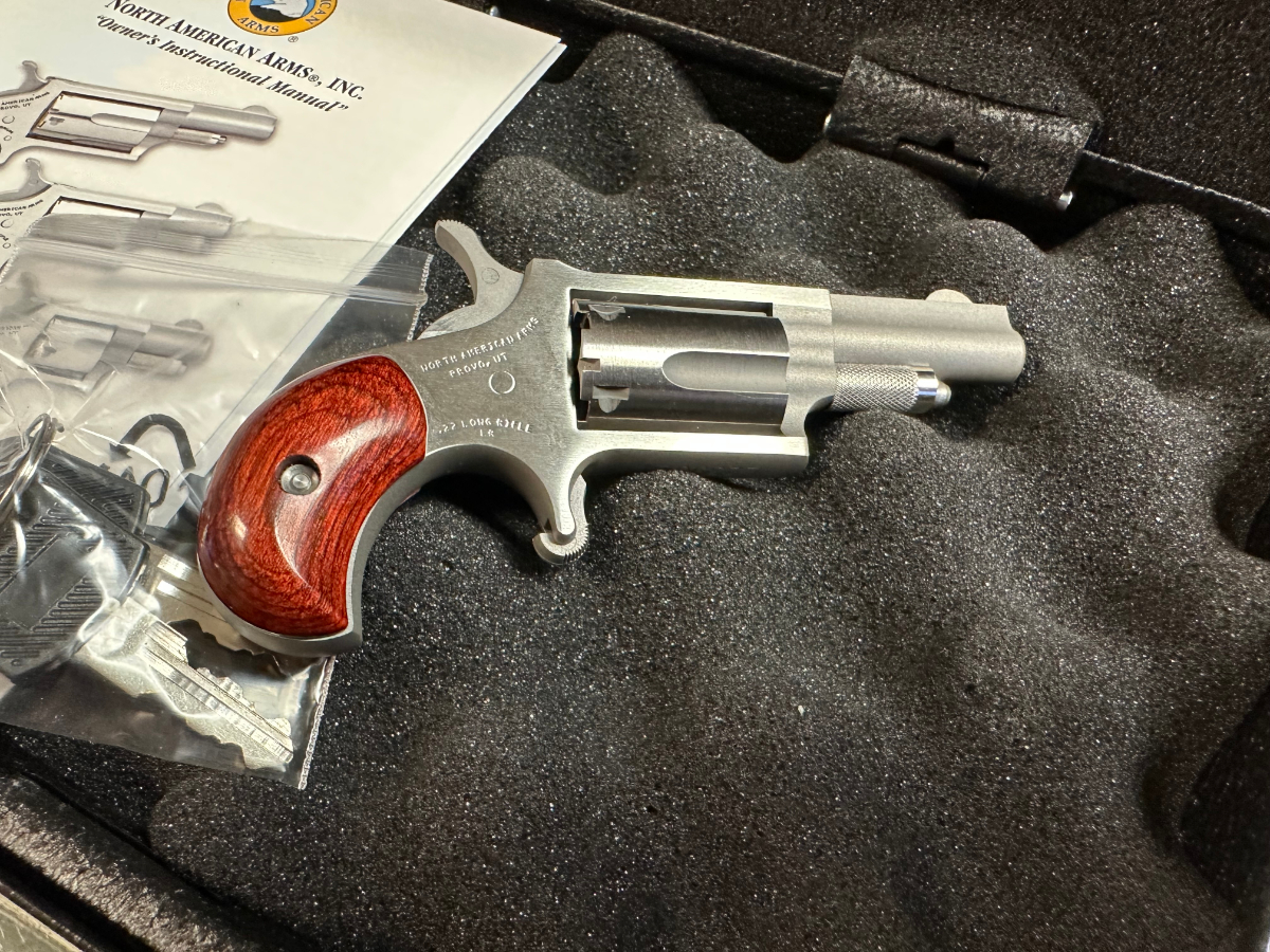 North American Arms Mini-Revolver 1.63 Inch Barrel 5rd Cylinder ...