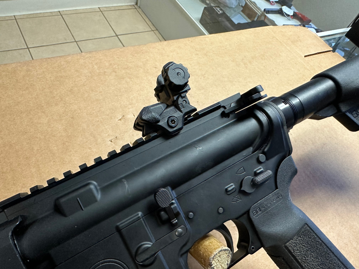 Radical Firearms Model Rf-15 Semi-Auto Rifle Front/Rear Pop Up Sights ...