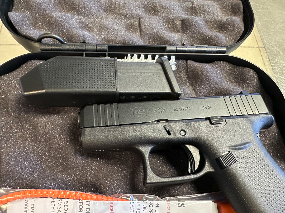 G43x Subcompact 3.41 Inch Glock Marksman Barrel 10+1 Black Slimline ...