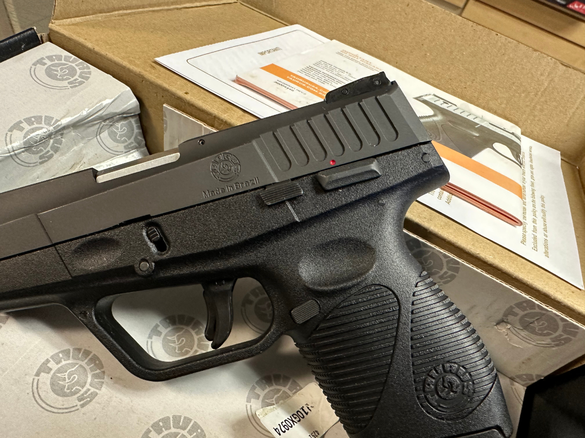 Taurus Model Pt709 Slim Semi-Auto Pistol 3.2 Inch Barrel 7+1 Mag ...