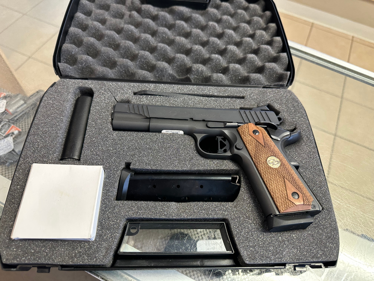 Charles Daly 1911 Superior Grade Pistol (Blued) 5 Inch Barrel Two 8 ...