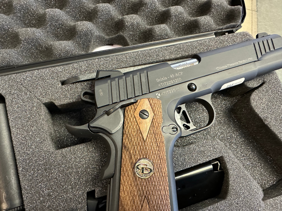 Charles Daly 1911 Superior Grade Pistol (Blued) 5 Inch Barrel Two 8 ...