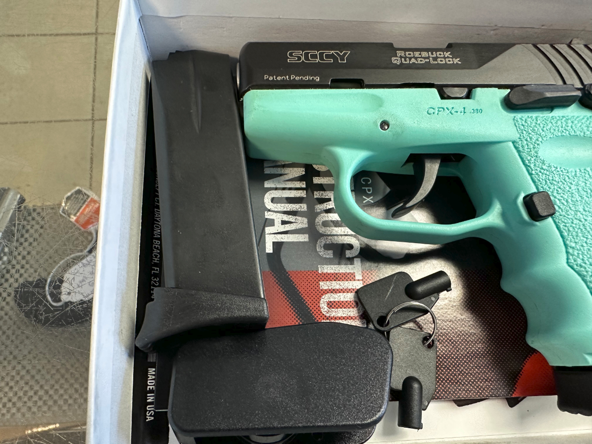 SCCY Industries MODEL CPX-4 SEMI-AUTO PISTOL ROEBUCK QUAD-LOCK 2.96 ...