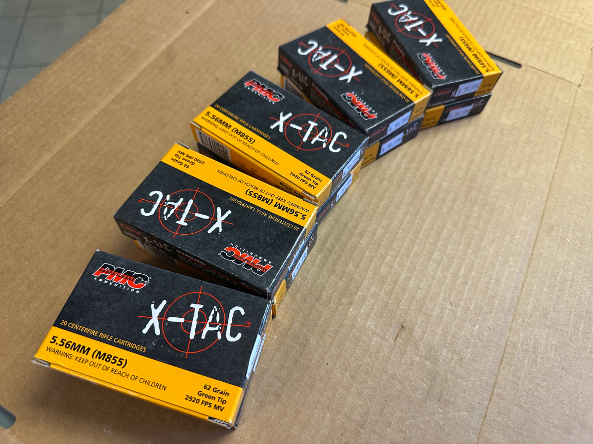 200 Rounds Pmc 556 X-Tac 5.56x45mm Nato 62 Gr Light Armor Piercing (Lap ...