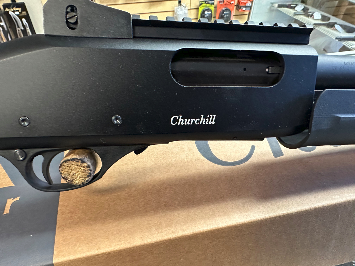 EAA Akkar Churchill 620 Tactical Pump Action Shotgun 18.5 Inch Barrel ...