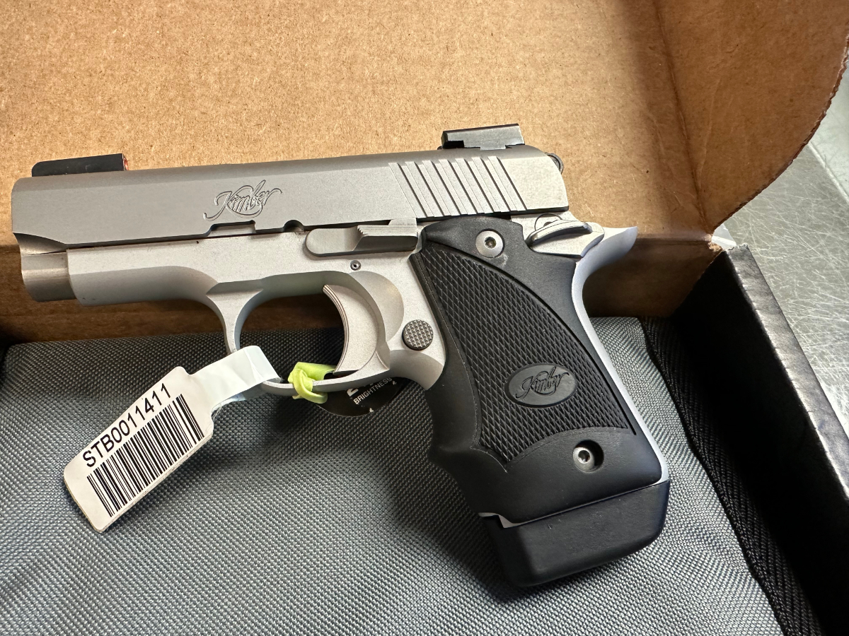 Kimber Model Micro 9 Stainless TruGlo TFX Pro Day / Night Sights 3.15 ...