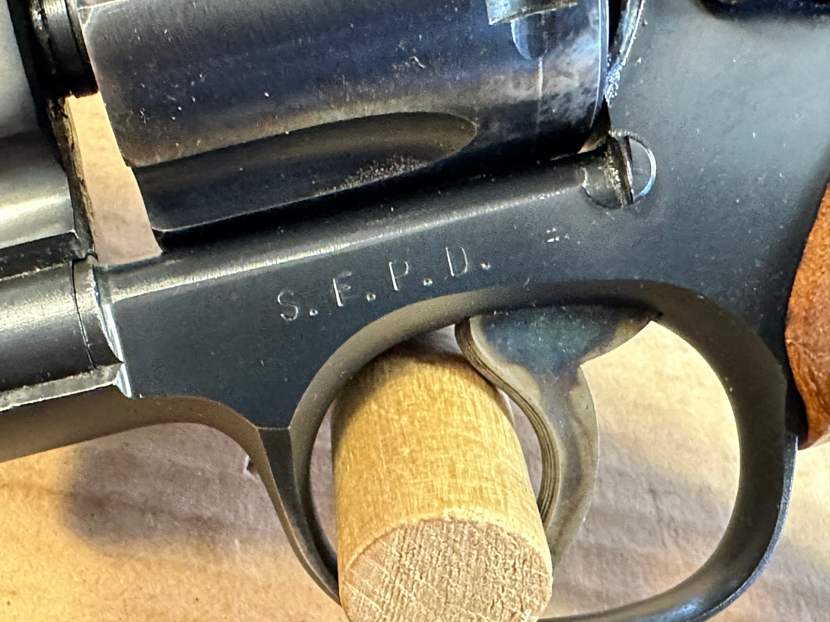 Smith & Wesson Model 28-2 Highway Patrolman 4 Inch Barrel Diamond Grips ...